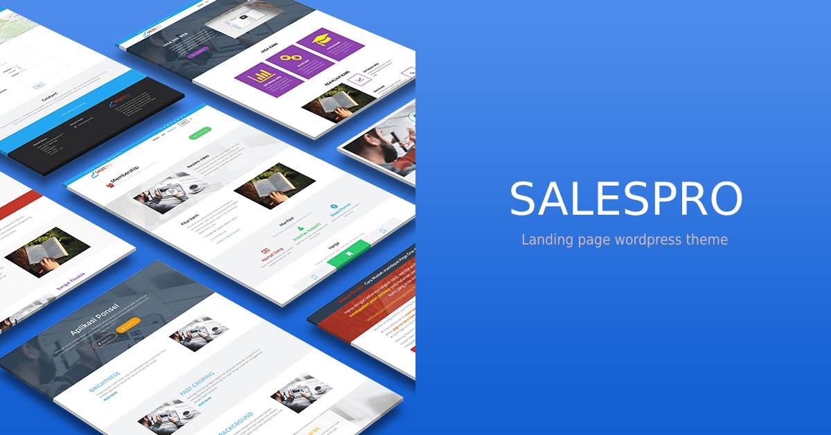 Salespro Landing Page Wordpress Theme - Kentooz.com