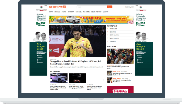 Wordpress Theme Indonesia - Kentooz.com