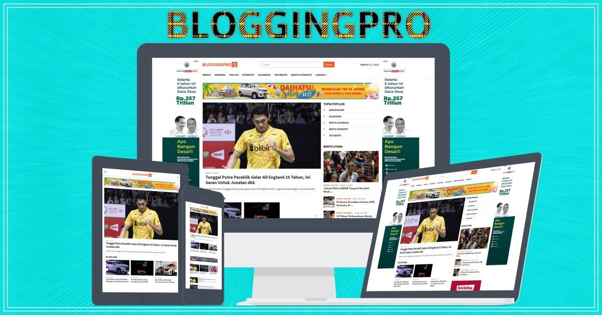 Bloggingpro Tema Wordpress Berita - Kentooz.com