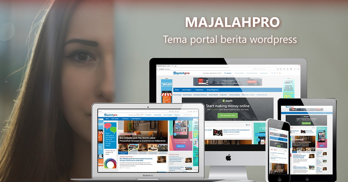 Majalahpro WordPress Theme Untuk Berita Mirip Tribun - Kentooz.com