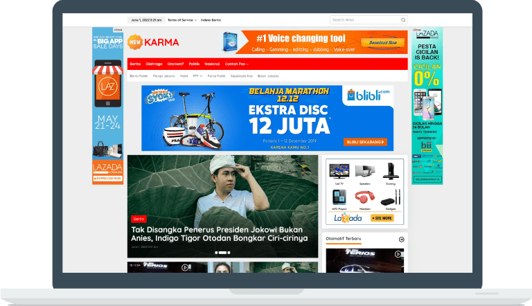 Wordpress Theme Indonesia - Kentooz.com